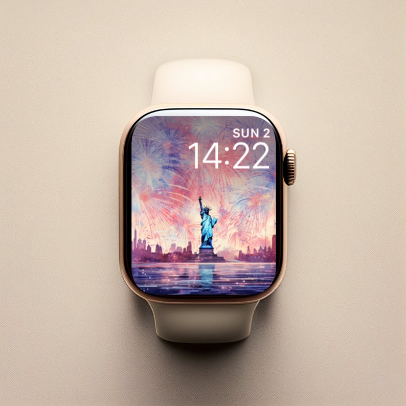 4th of July Watch Face, USA Watch Background, USA Flag Watch Background ...