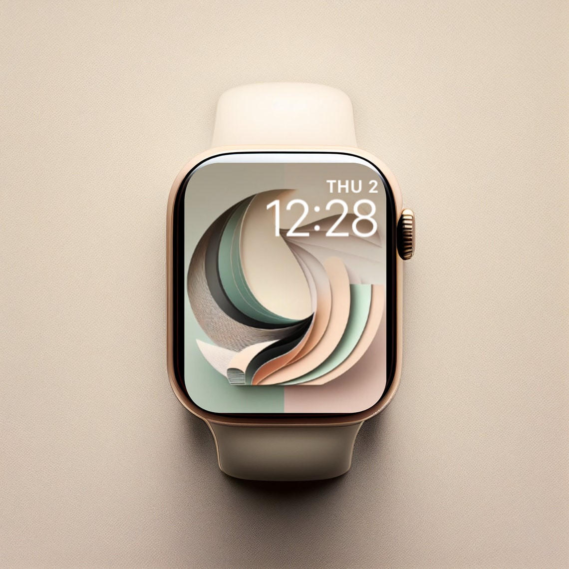 Cute Pastel Art Watch Face, Artsy Watch Face, Iwatch Face, Art for ...
