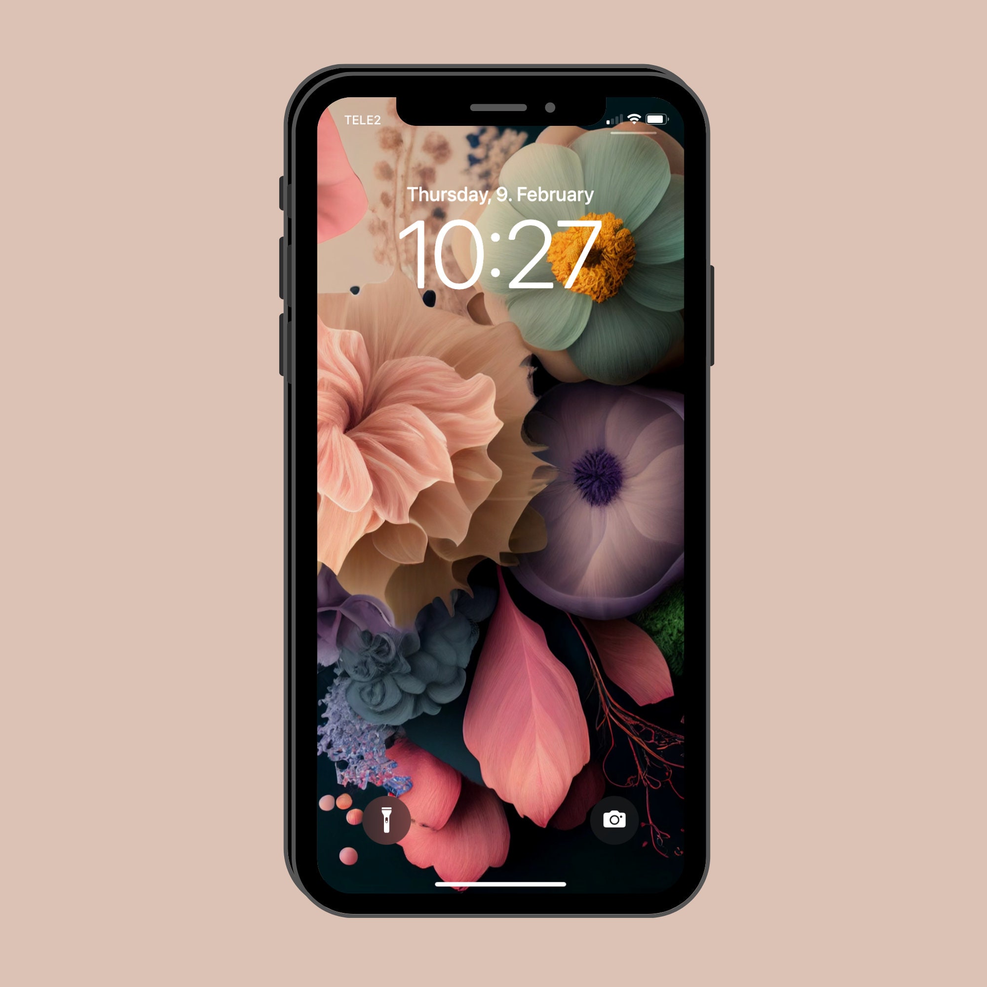 Pink iPhone Wallpaper, Aesthetic Phone Wallpaper, Shapes iPhone ...