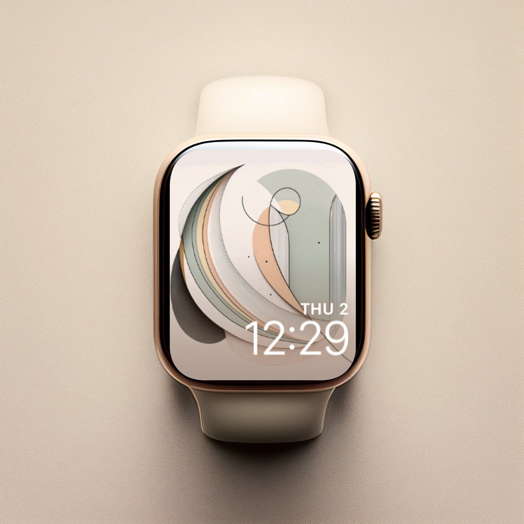 Cute Pastel Art Watch Face, Artsy Watch Face, Iwatch Face, Art for ...