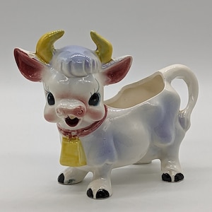 Cute Vintage Cow Cream Dispenser - Etsy