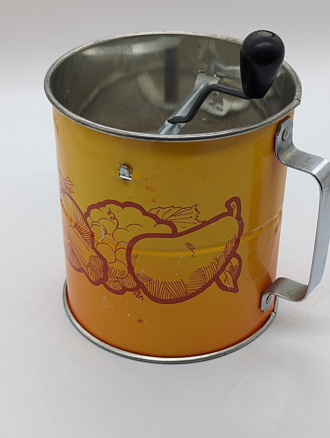 Vintage Androck Hand Crank Flour Sifter - Etsy