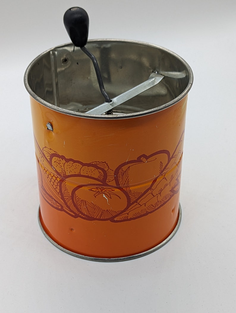 Vintage Androck Hand Crank Flour Sifter - Etsy