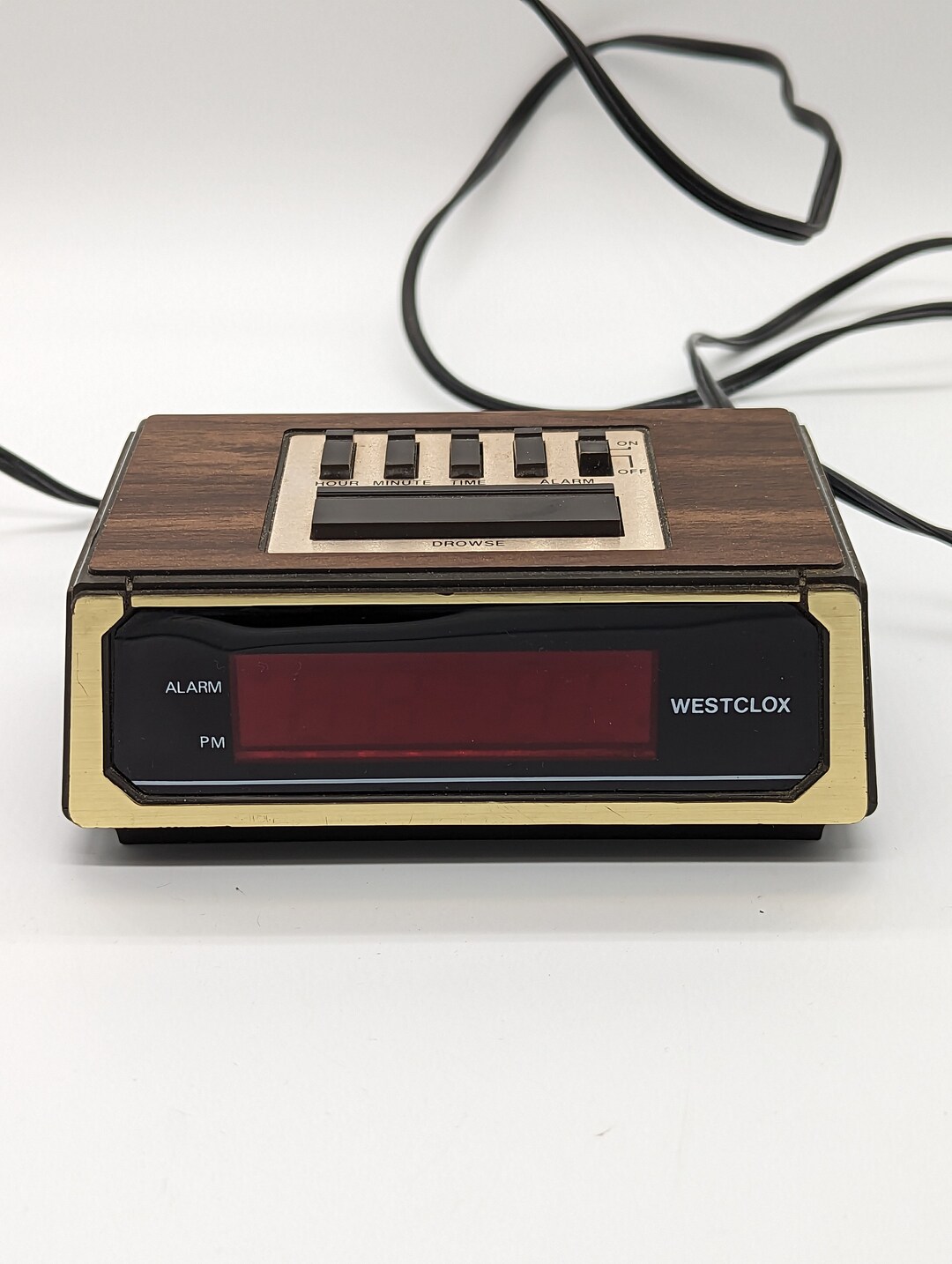 Vintage Westclox beret Clock Radio - Etsy