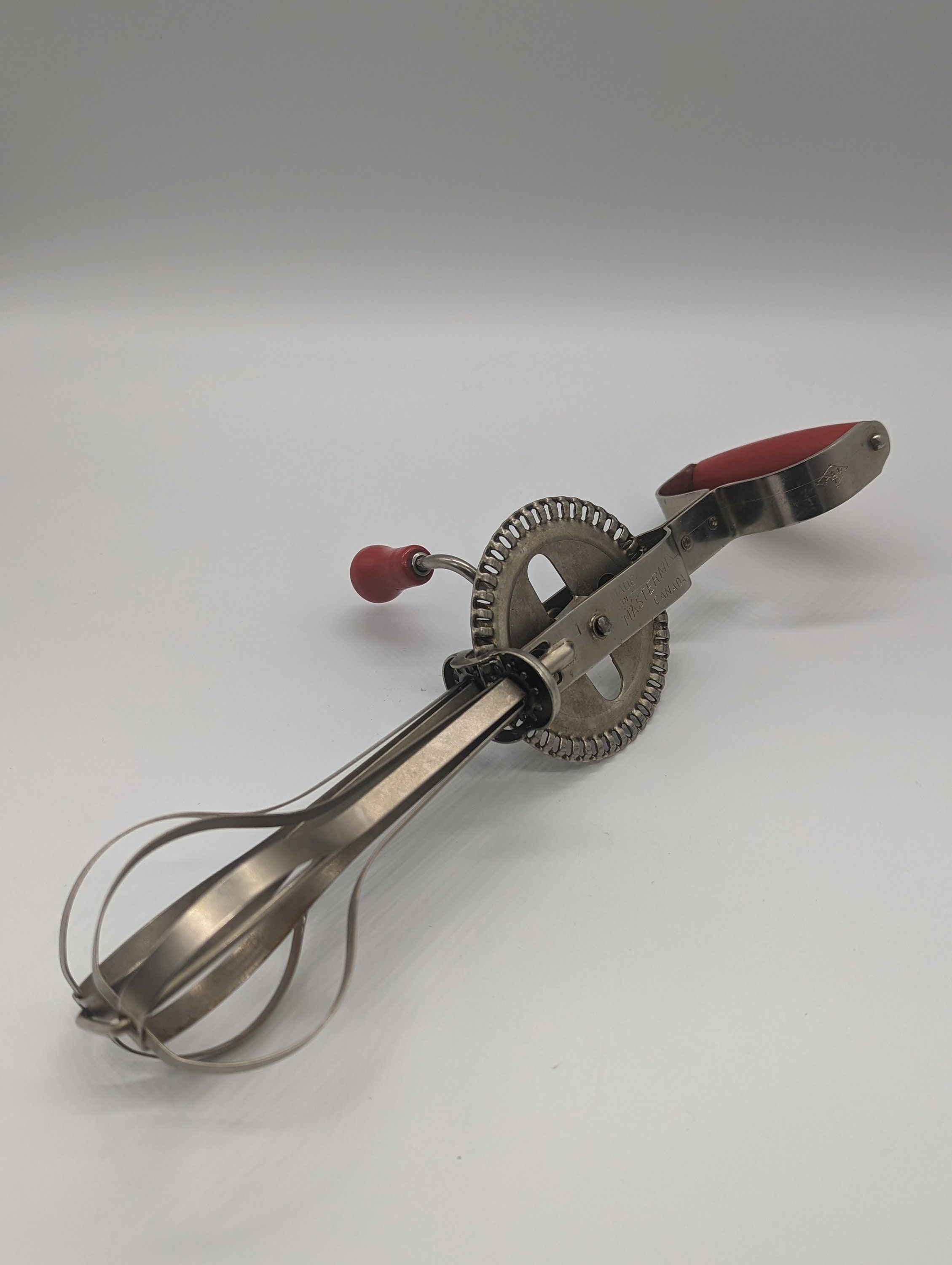 Vintage Mastermix Hand Mixer With Red Handles the Perfect - Etsy