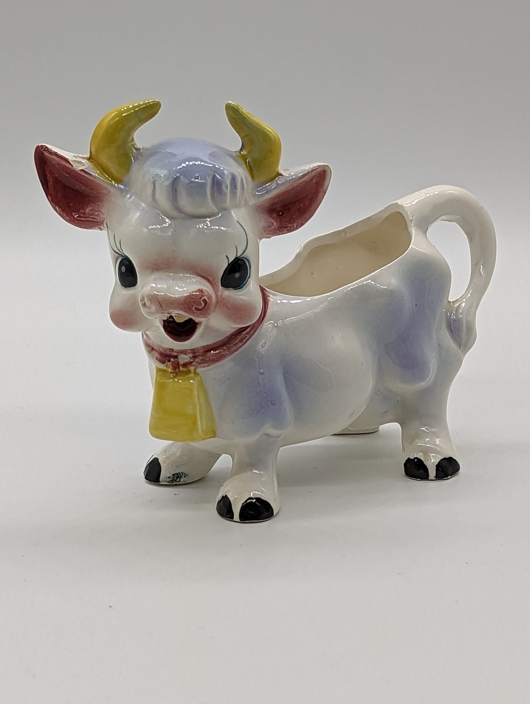 Cute Vintage Cow Cream Dispenser - Etsy