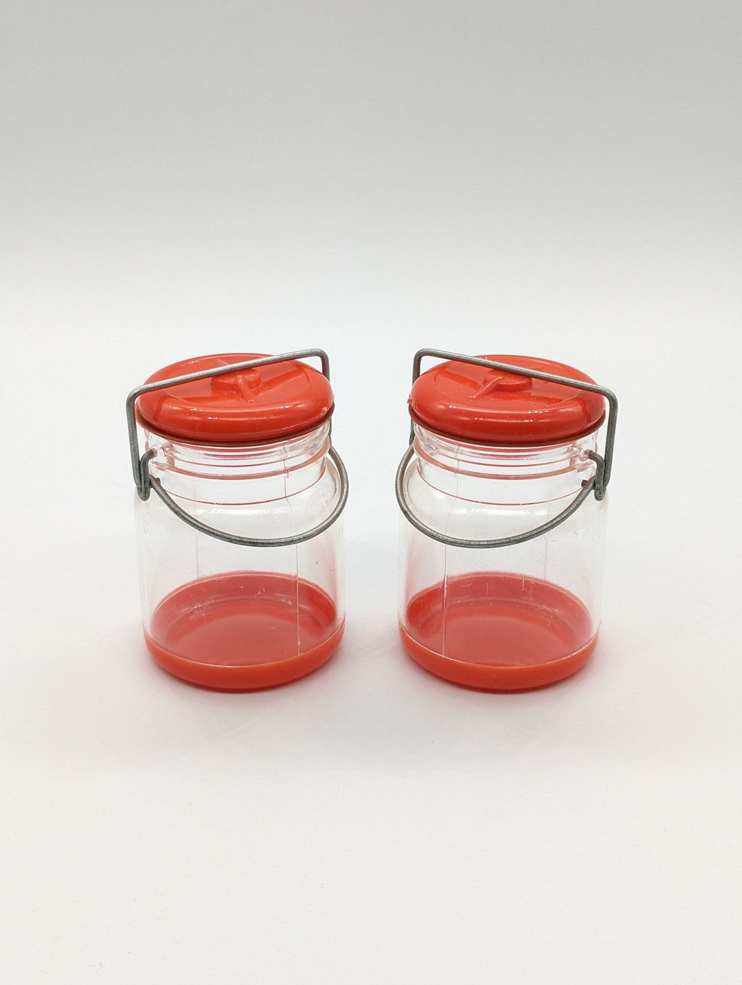 Vintage Wire Bail Top Salt and Pepper Shakers: Retro Charm for Your ...
