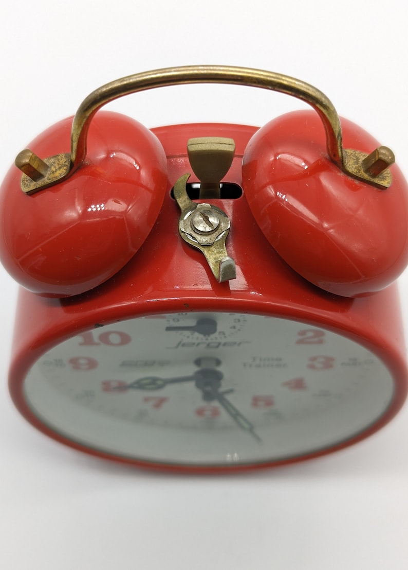 Vintage Jerger Ergo 'time Trainer' Alarm Clock German Craftsmanship for ...