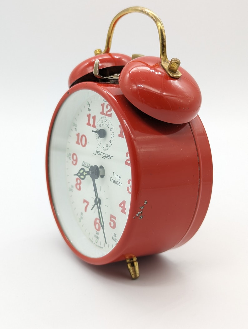 Vintage Jerger Ergo 'time Trainer' Alarm Clock - German Craftsmanship ...