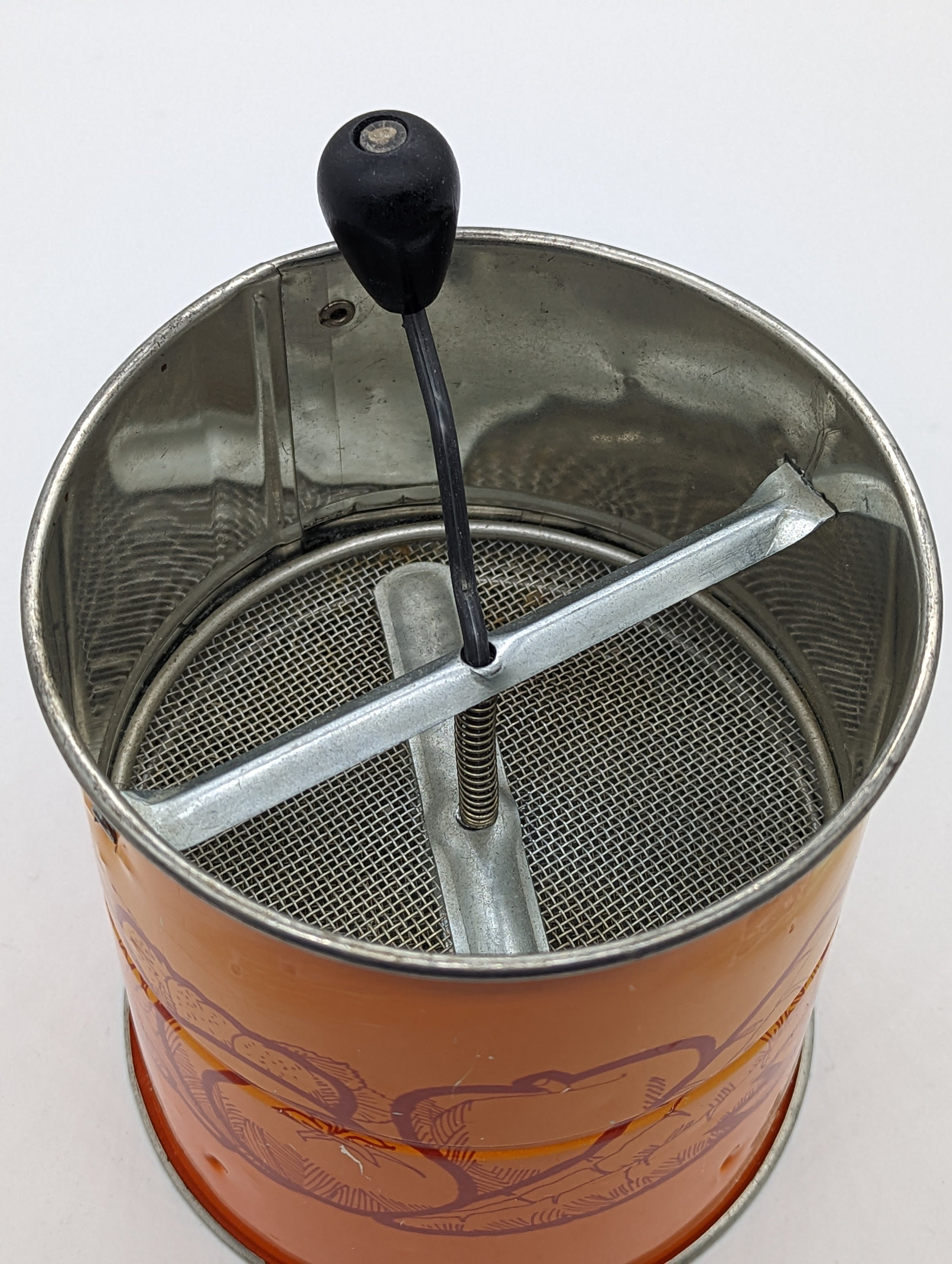Vintage Androck Hand Crank Flour Sifter - Etsy