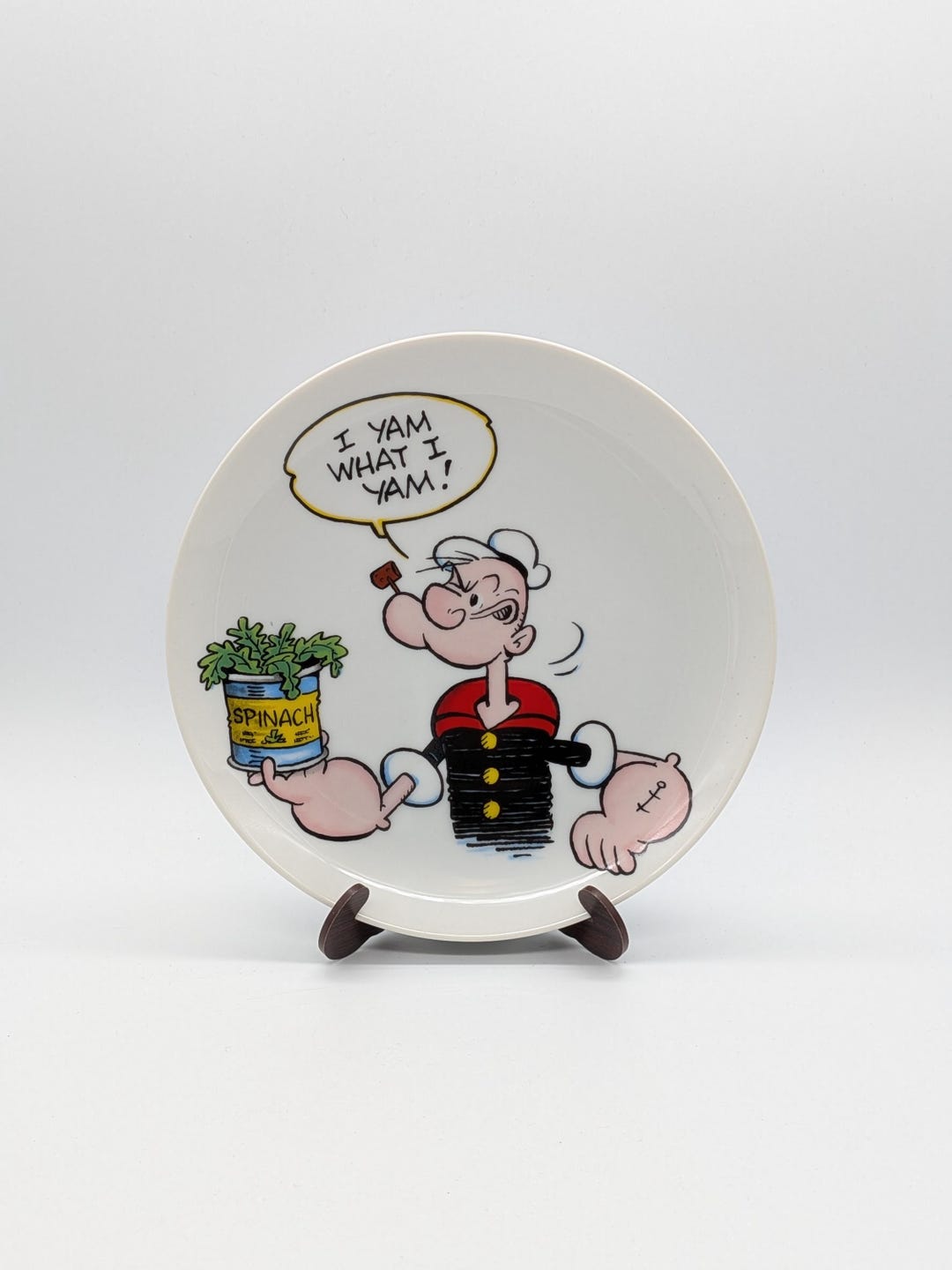 Vintage 1980 Popeye Collector Plate 50th Anniversary Cartoon ...