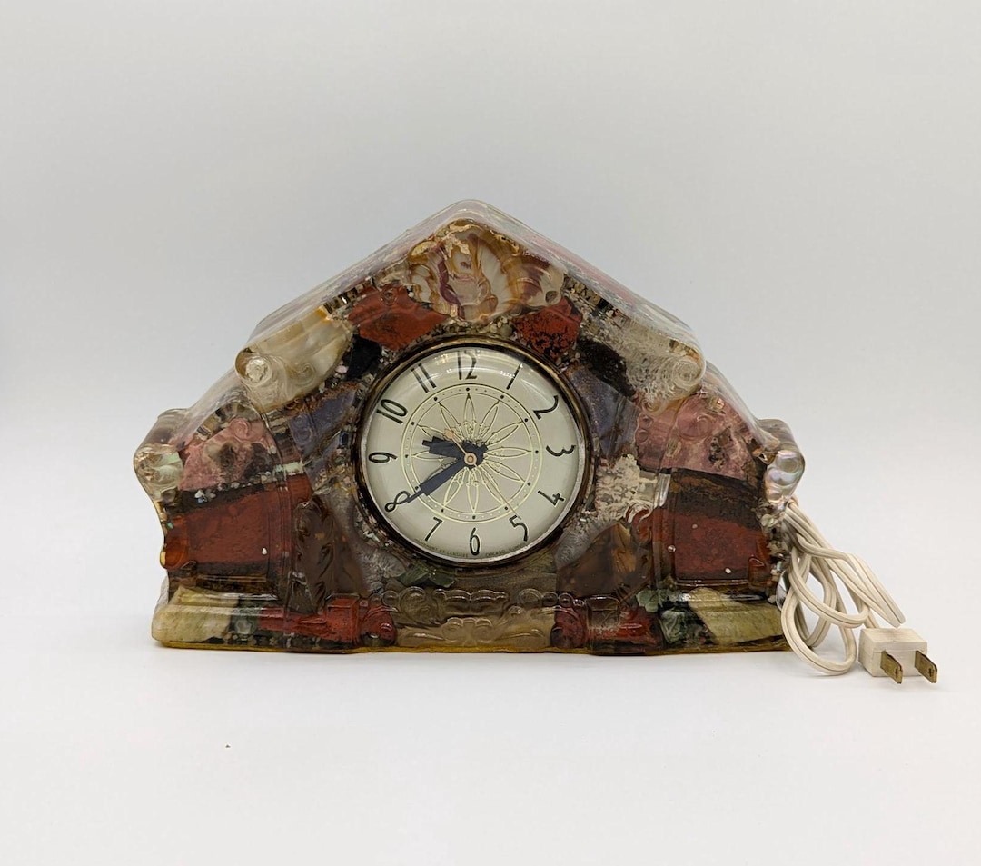 Vintage Lanshire Electric Vomit Clock | Rare Quirky Timepiece | Retro ...