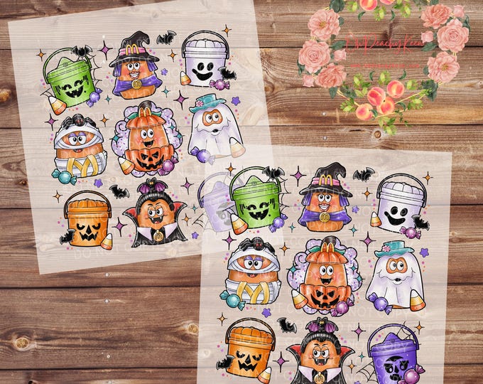 Halloween Nuggies DTF Transfer, Chicken Nuggies Ready to Press Transfer ...