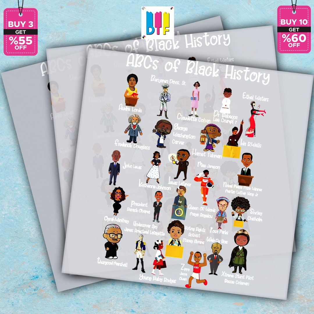 Abcs of Black History, Ready to Press, Direct to Film, Alphabet Black ...