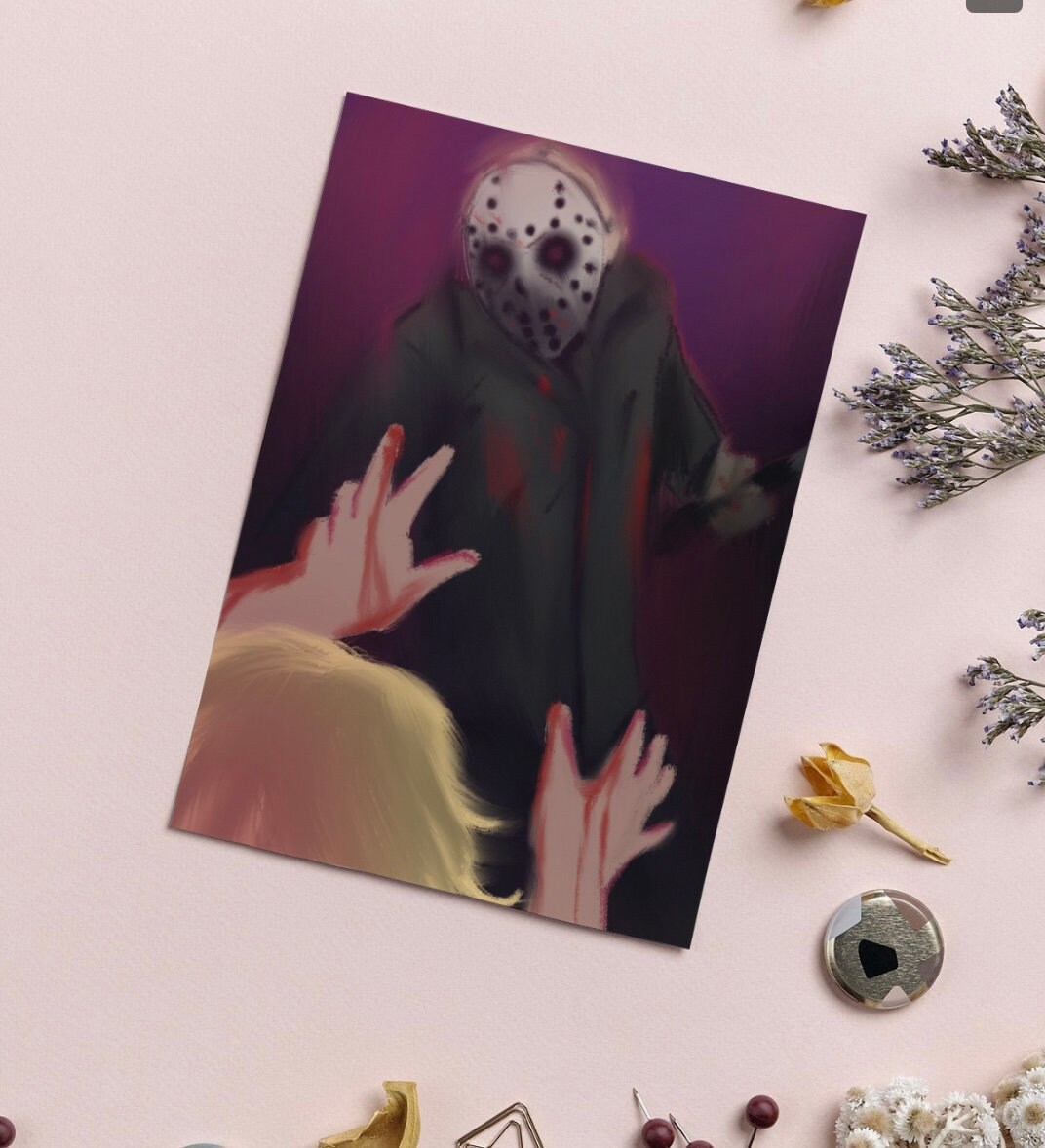 Slasher Jason - Friday the 13th Digital Print - Download and Print at ...