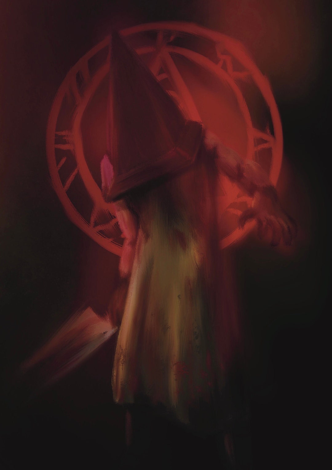 Pyramid Head - Silent Hill Digital Print - Download and Print at Home ...