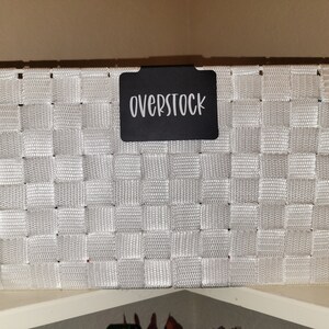 Black Basket/ Bin Clip With Custom Vinyl Label - Etsy