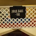 Black Basket/ Bin Clip With Custom Vinyl Label - Etsy