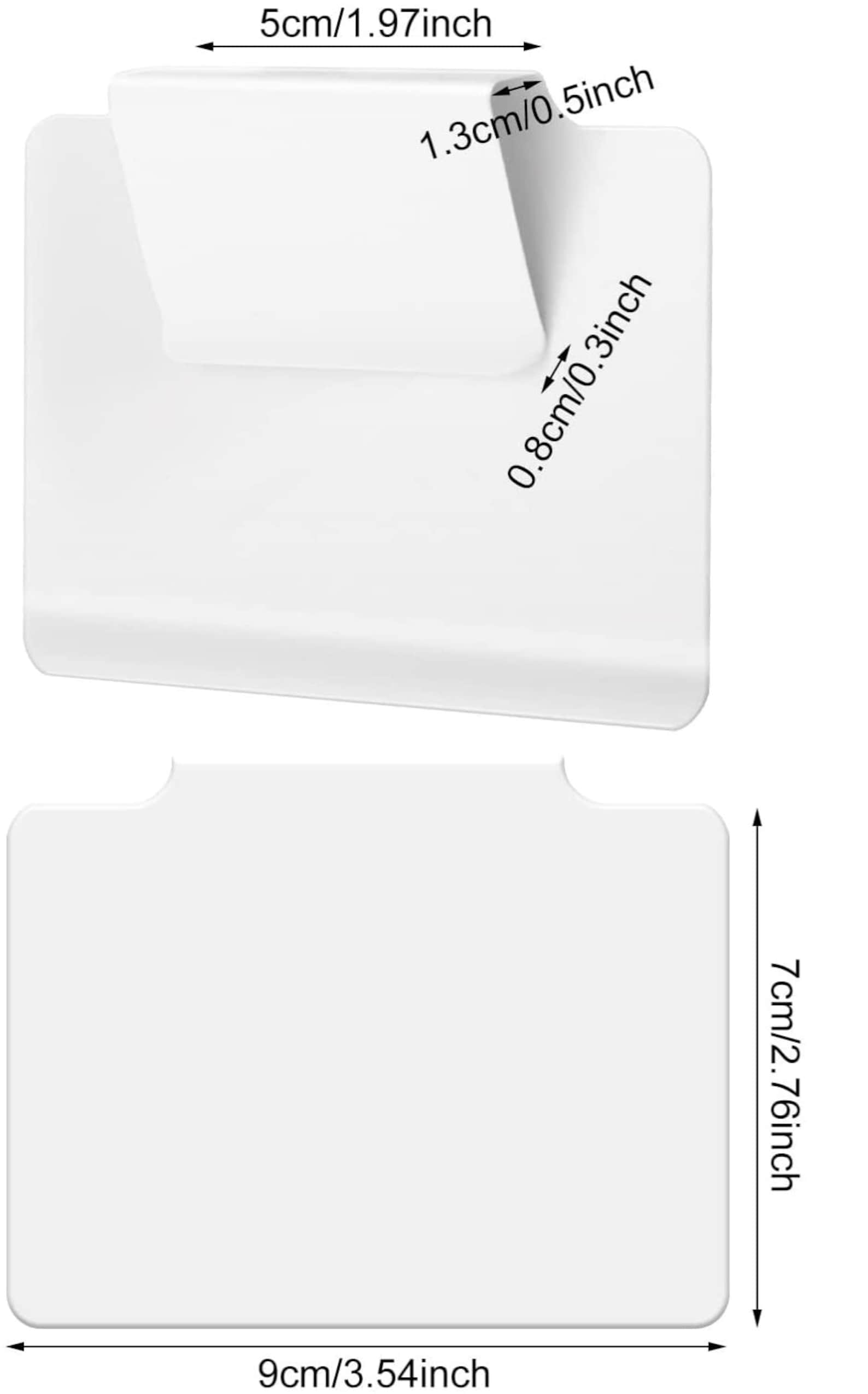 White Basket/ Bin Clip With Custom Vinyl Label - Etsy