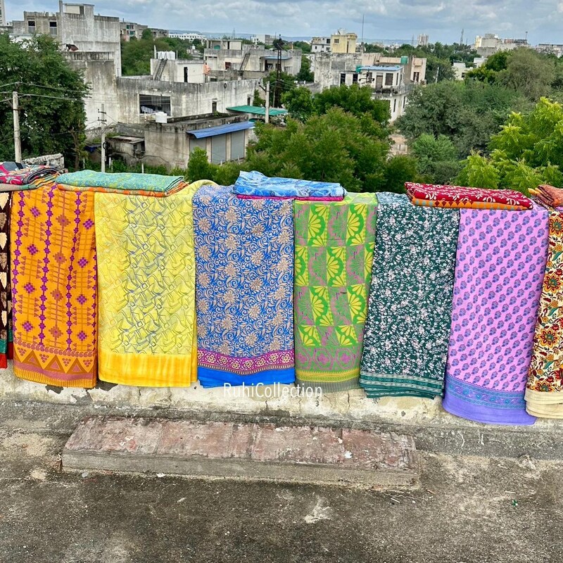 Recycled Saree - Etsy