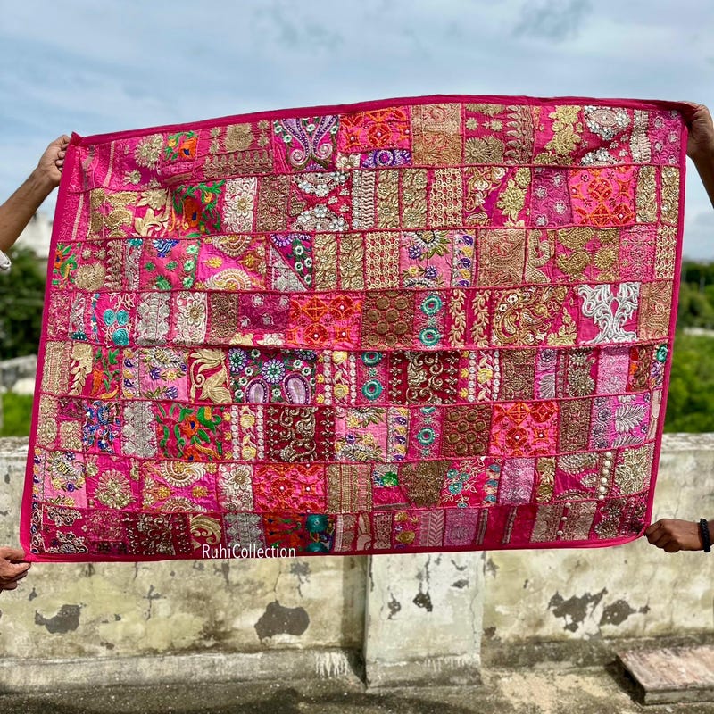 India Beaded Tapestry - Etsy