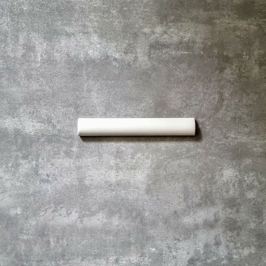 Zellige Chalk White MATT Border Tiles 3 Cm X 20 Cm - Etsy