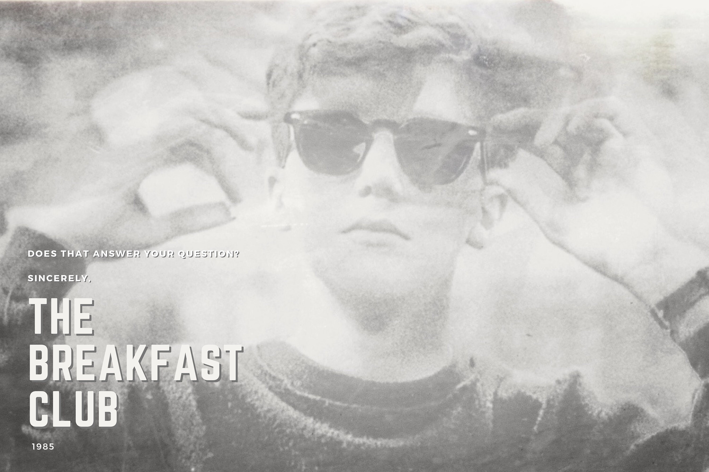 The Breakfast Club Art Print Digital Download - Etsy