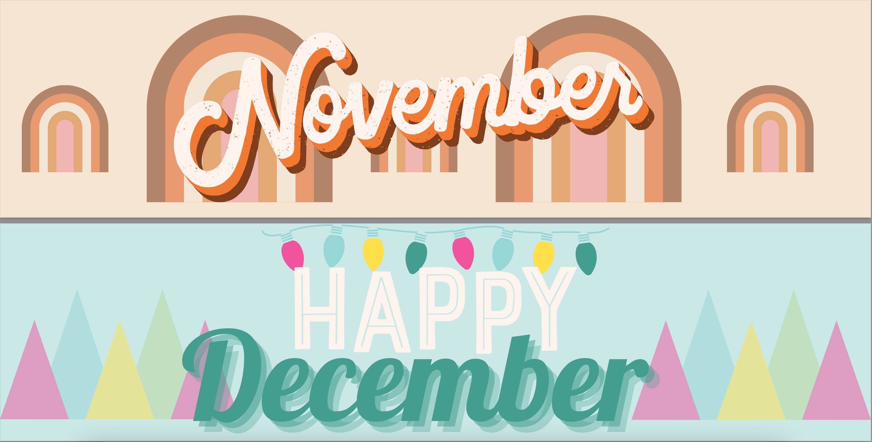 12 Month Retro/ Hippie Classroom Theme Google Classroom - Etsy