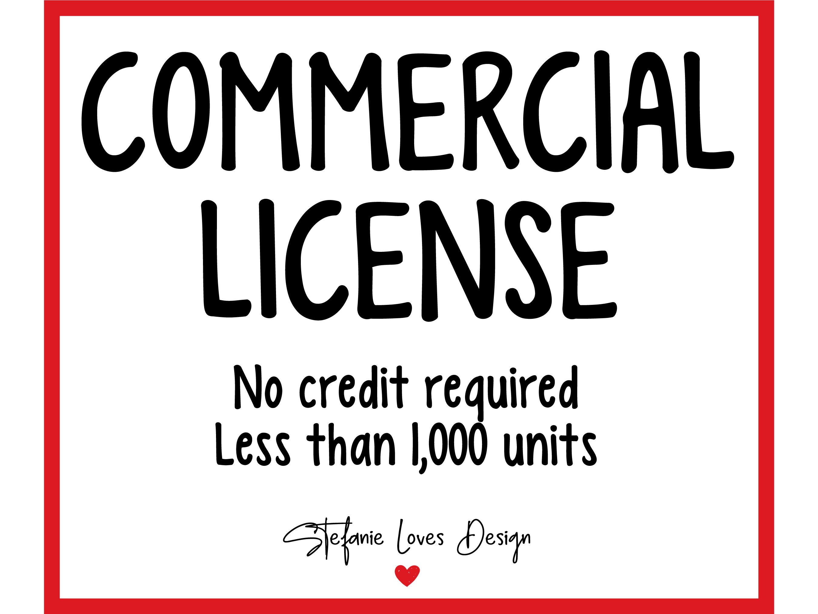 Prints Extended Commercial License for ONE Design up to 1,000 sales Art ...