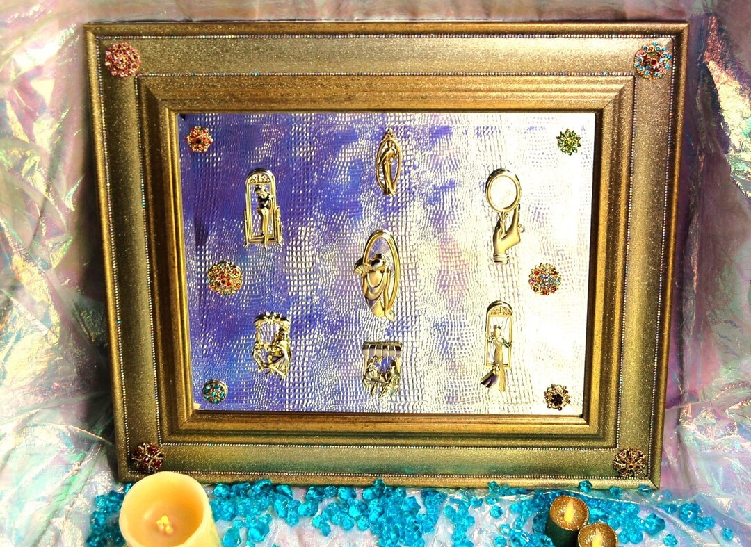 Mirror Image - Mixed Media Wall Art - Etsy