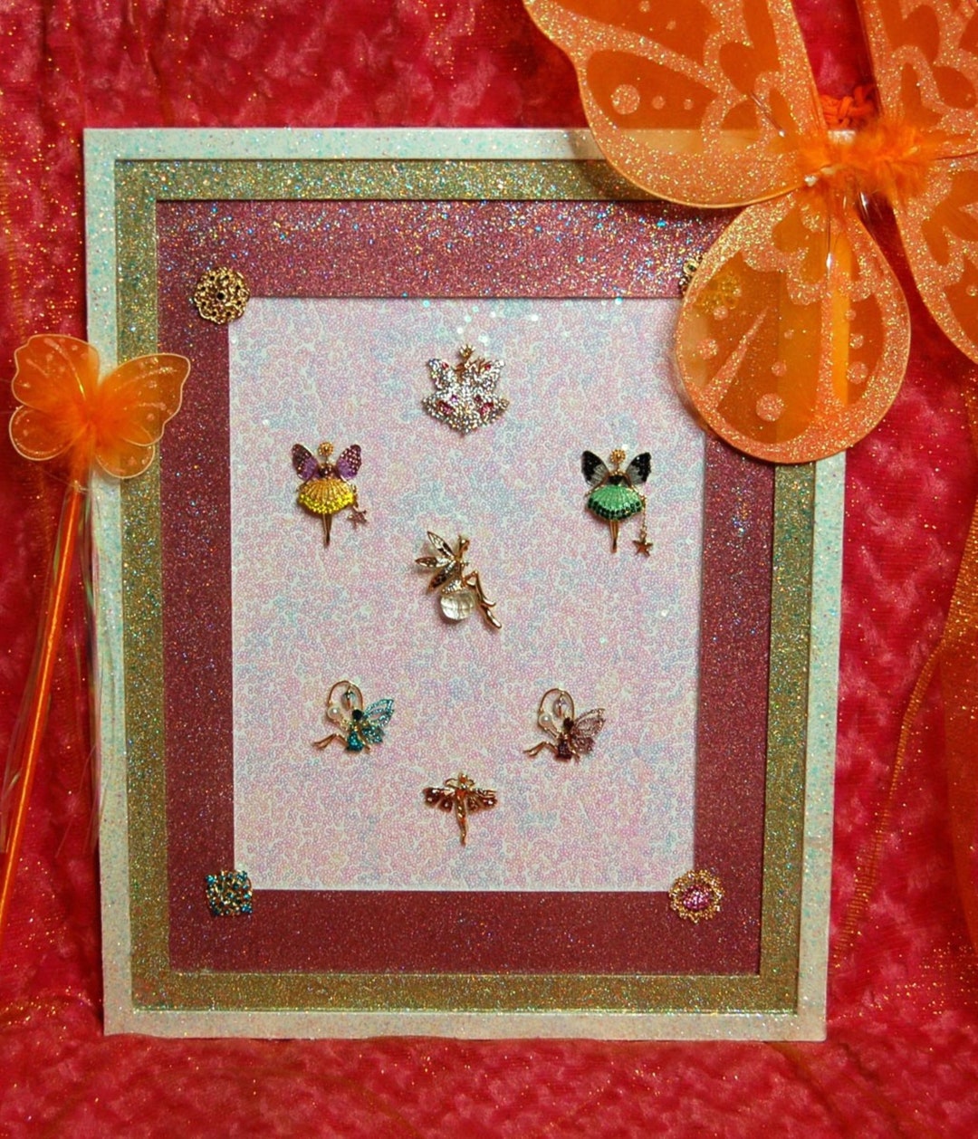 Fairies in Flight - Mixed Media Wall Art - Etsy