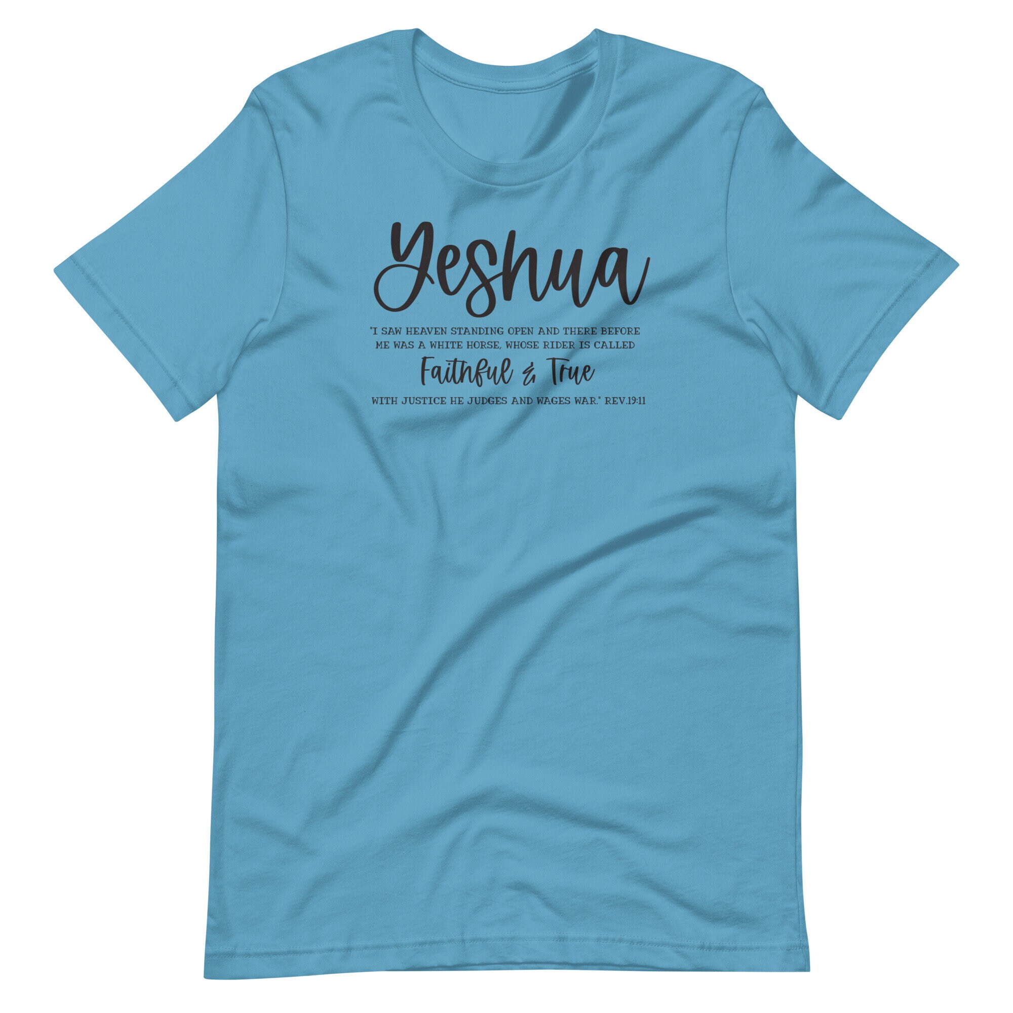 Yeshua Tee Christian Tee Messianic Shirt Graphic Tee - Etsy