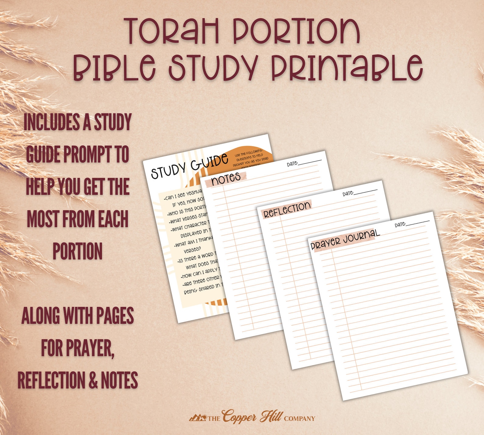 TORAH PORTION BIBLE Study Printable Torah Portion Yeshua - Etsy