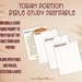 TORAH PORTION BIBLE Study Printable | Torah Portion | Yeshua Bible ...