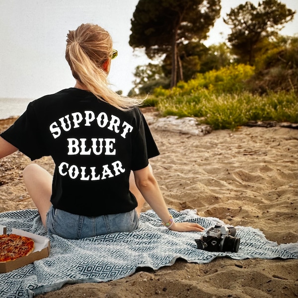 Blue Collar Png - Etsy