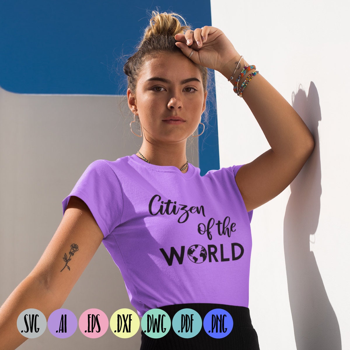 Citizen of the World SVG | Earth Svg, Summer Svg | Cut File | Instant ...