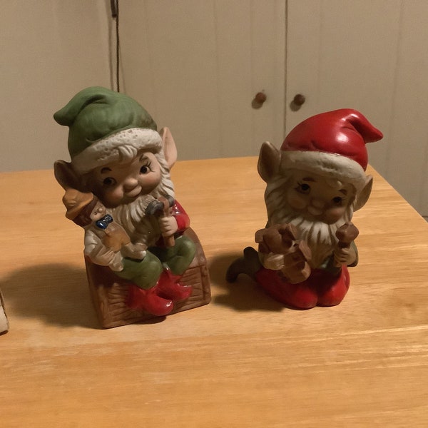 Homco, Elf - Etsy