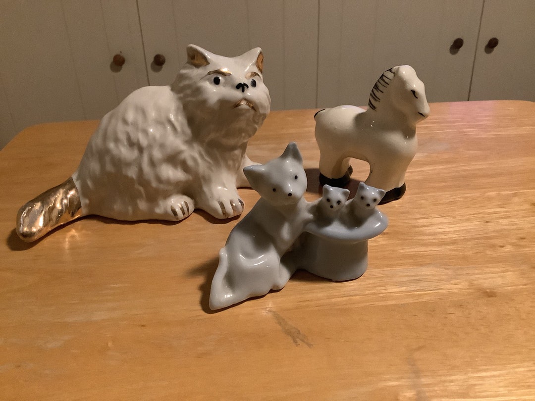 Preloved Assorted Vintage Animal Figurines - Etsy