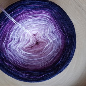 Gradient Cake Yarn Ombre Yarn Cake Color Change Yarn 3 Ply - Etsy UK