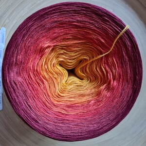 Make Your Own Colourway Gradient Yarn Cake, 3 Ply, 4ply Ombre Yarn ...