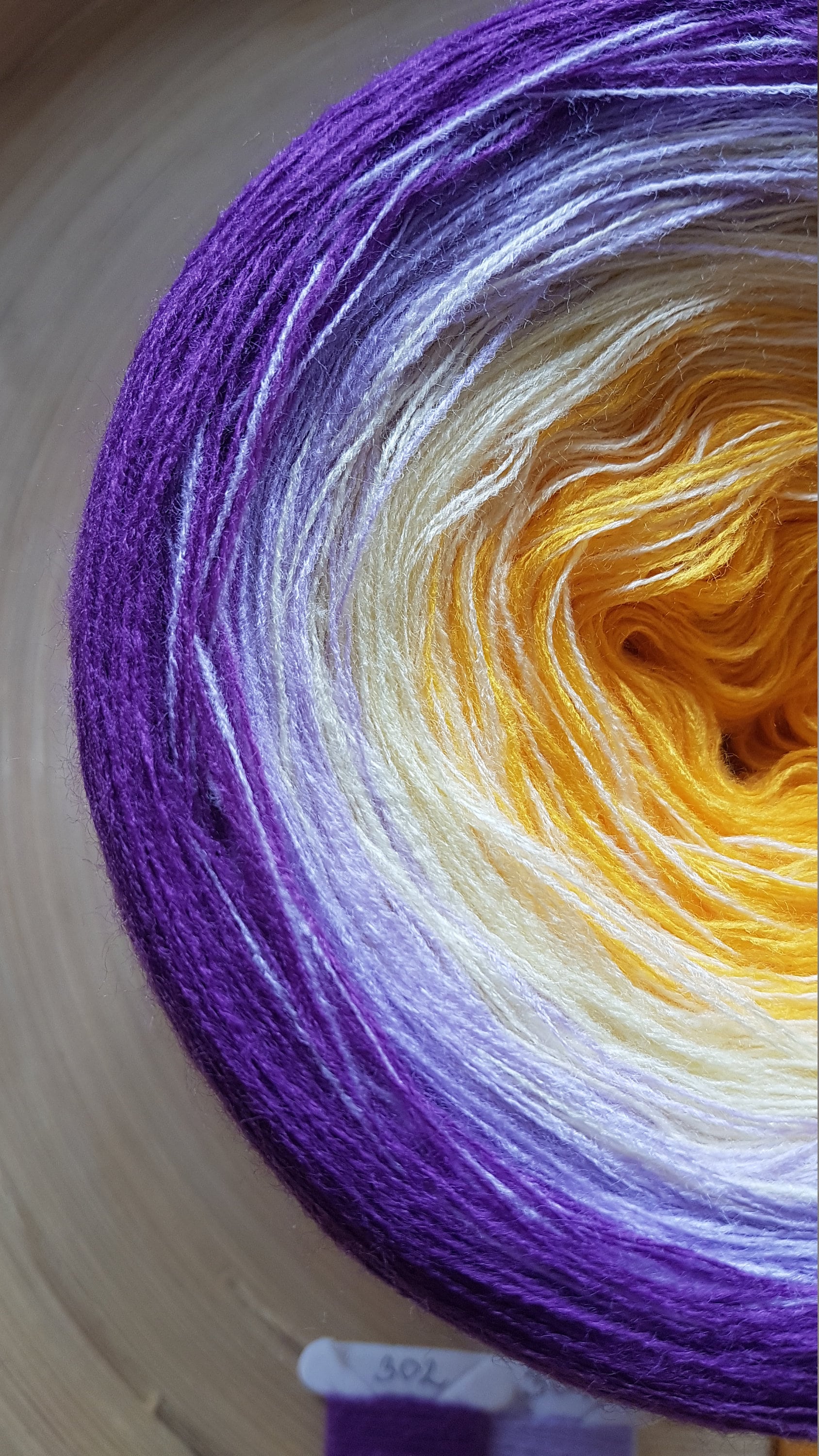 Gradient Cake Yarn Ombre Yarn Cake Color Change Yarn 3 Ply - Etsy