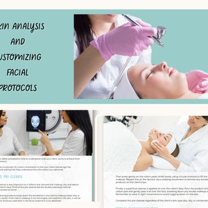 Skin Analysis and Customizing Facial Protocol Manual Guide | Instant ...