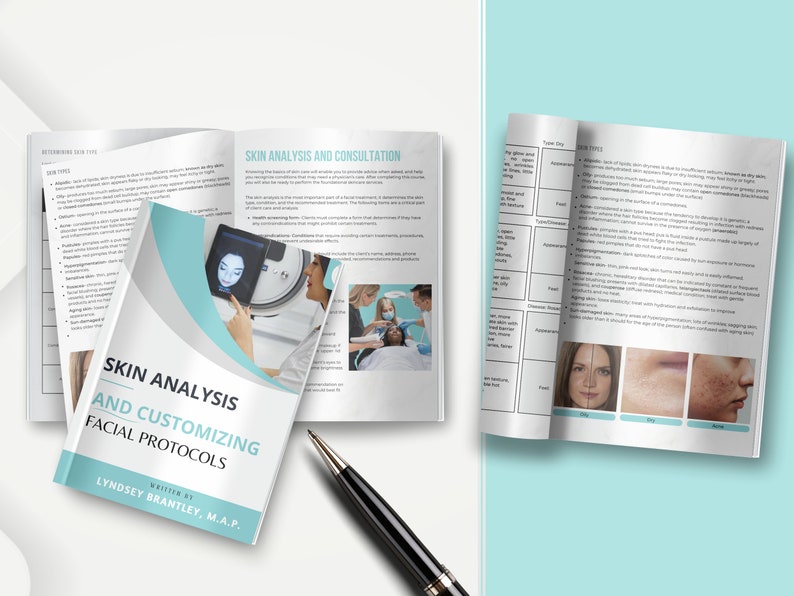 Skin Analysis and Customizing Facial Protocol Manual Guide | Instant ...