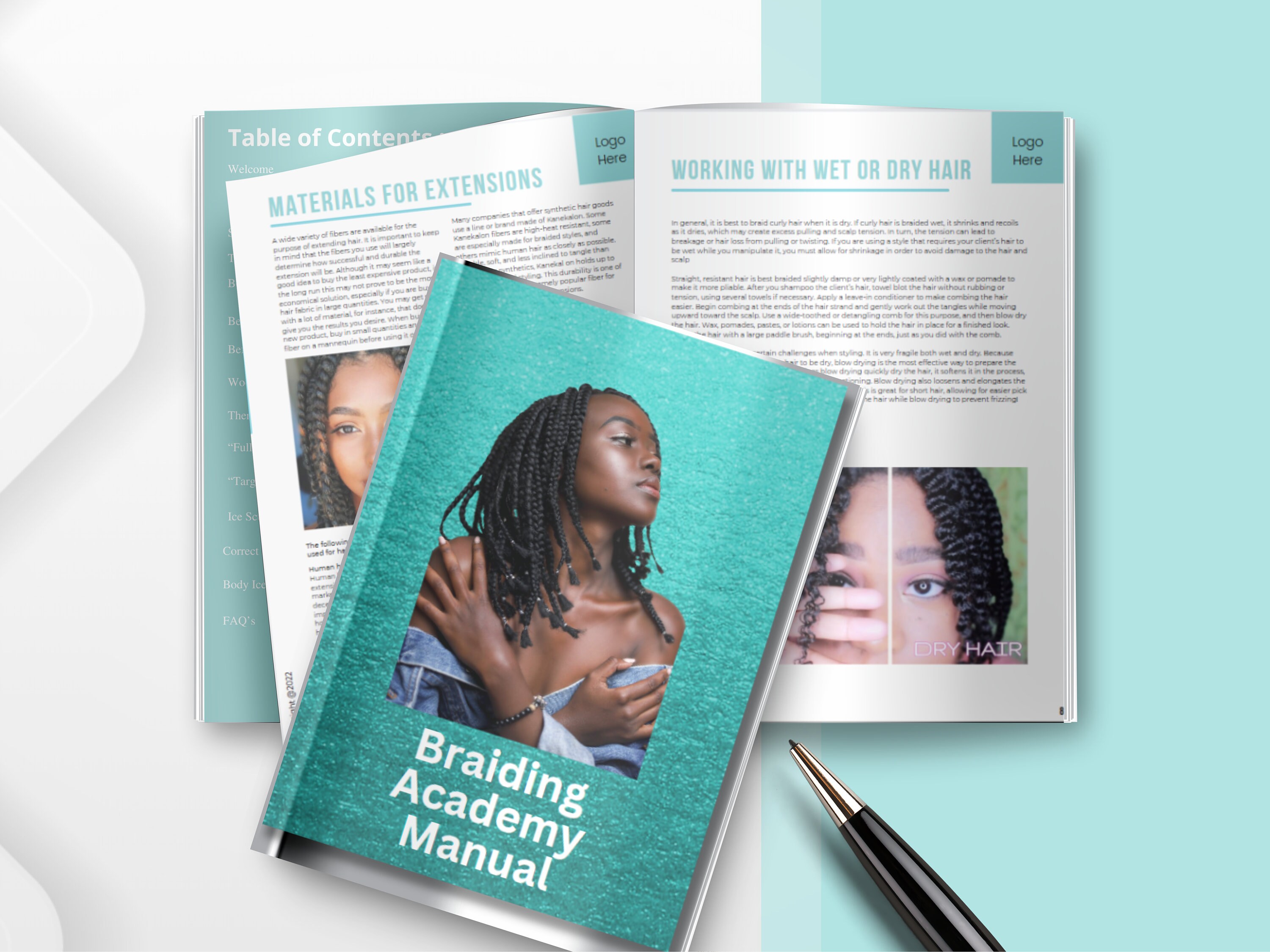 Hair Braiding Training Manual: Cosmetology Course Ebook (canva) - Etsy