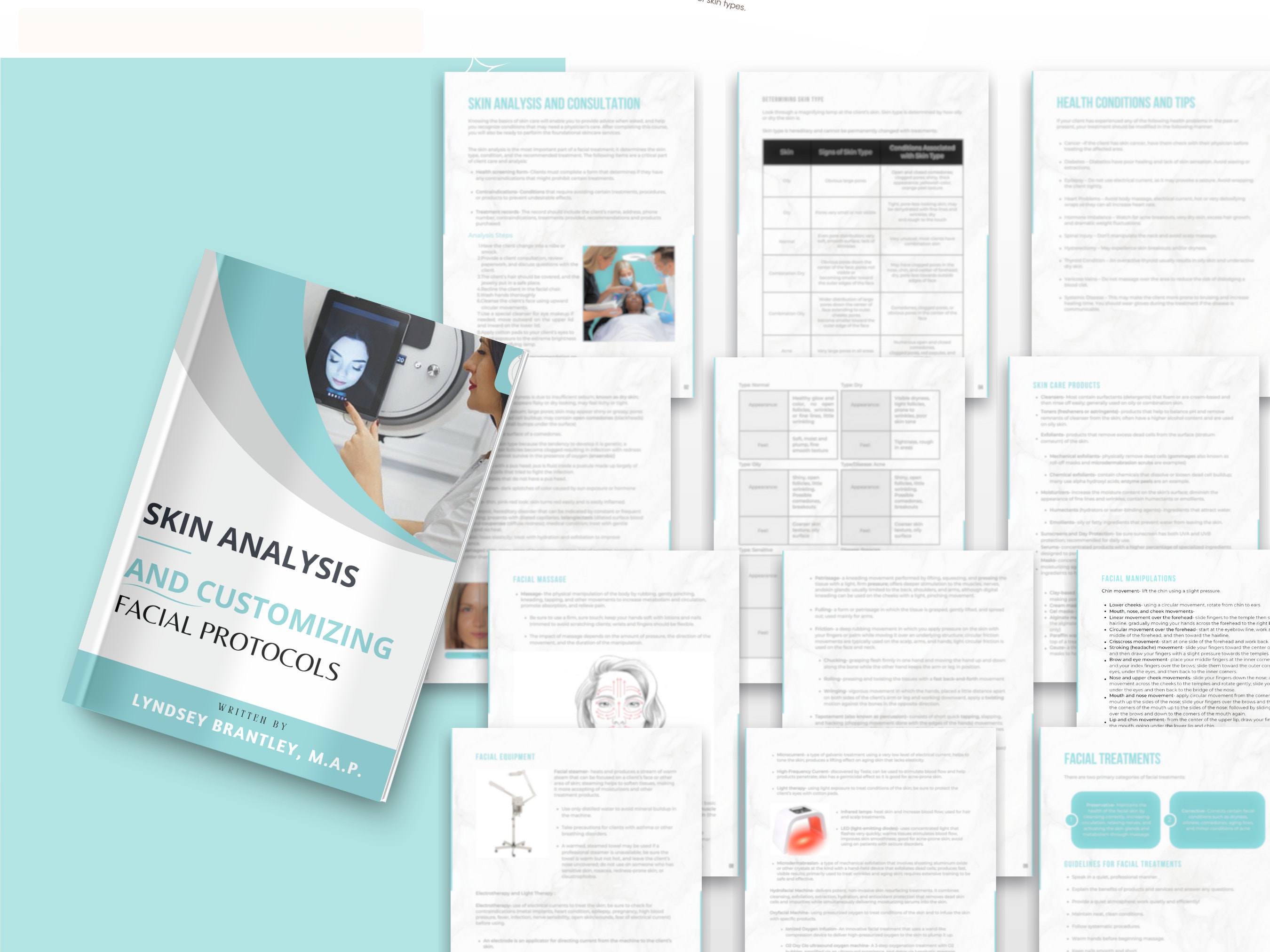 Skin Analysis and Customizing Facial Protocol Manual Guide | Instant Download - Etsy