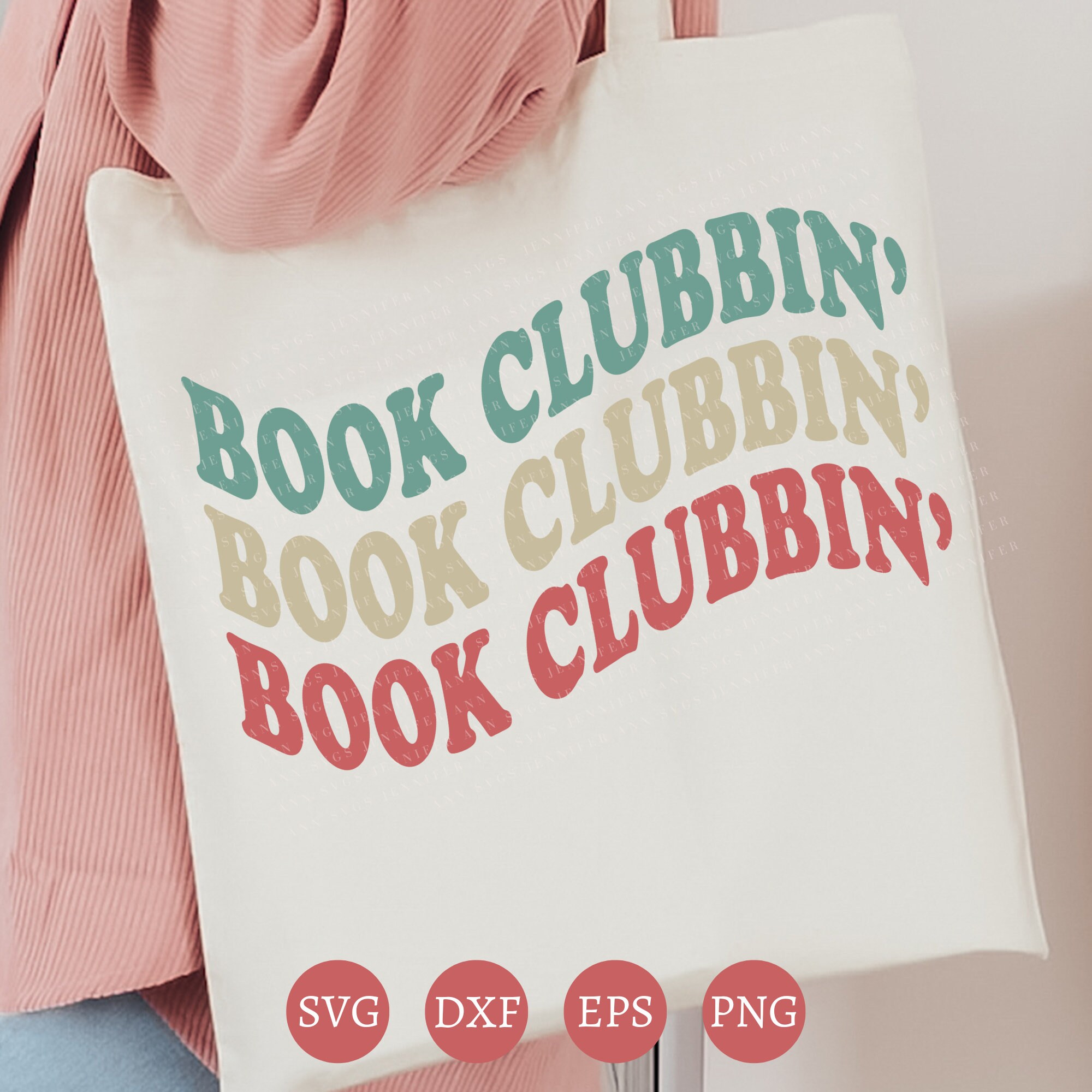 Book Club Svg-book Clubbin Cut Files-digital Image-png-book Svg-book ...