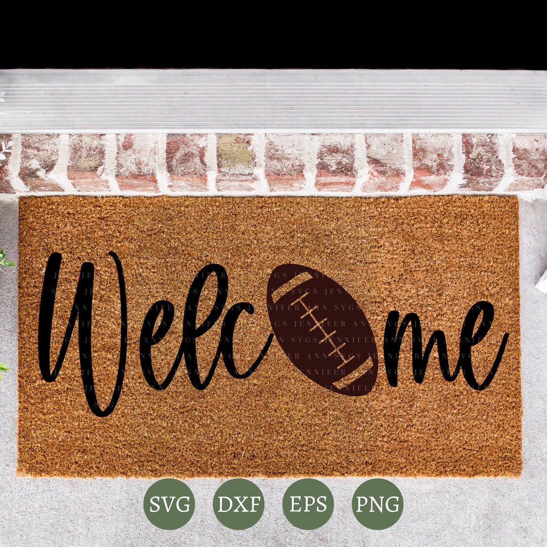 Football Welcome Svg-fall Cut Files-digital Image-png - Etsy