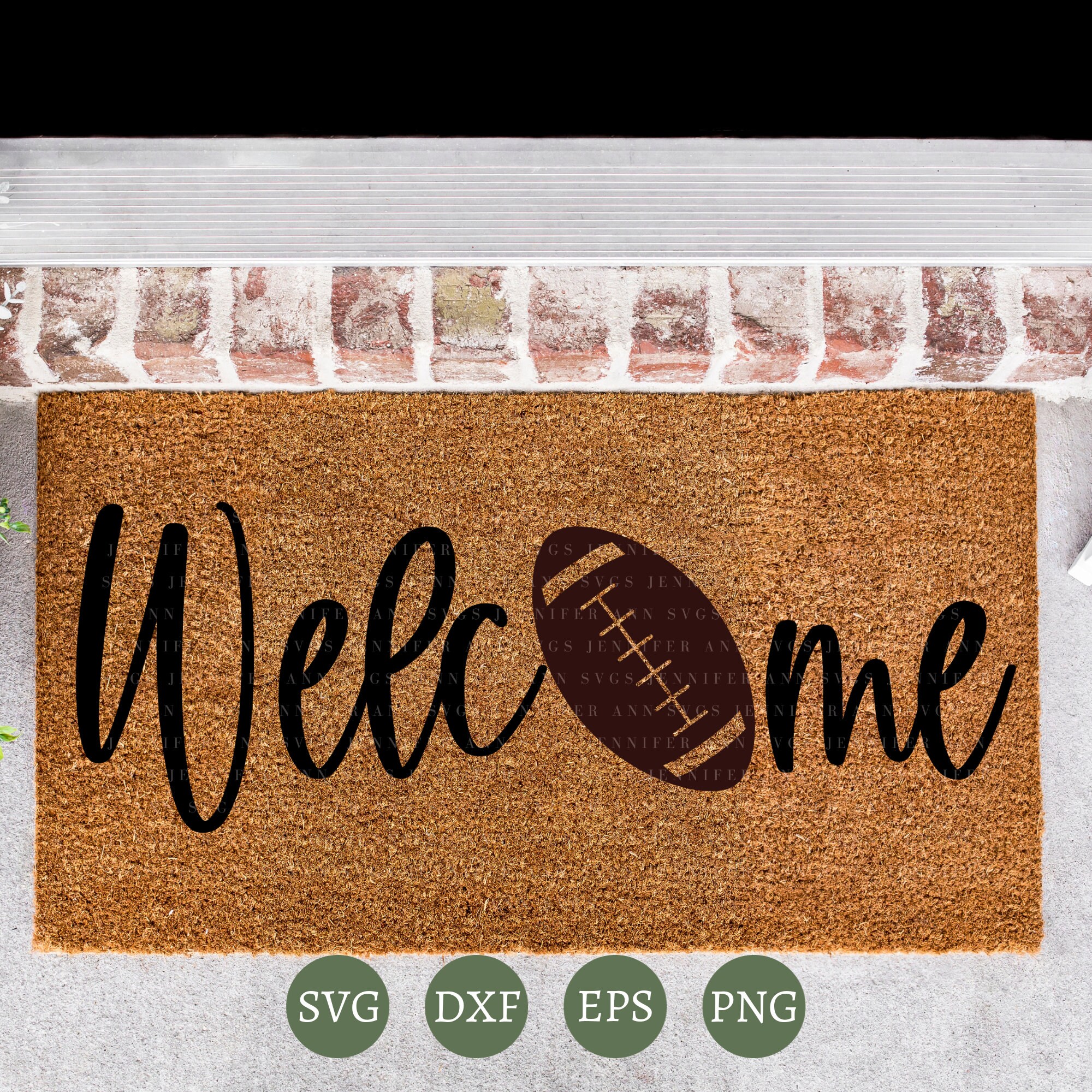 Football Welcome Svg-fall Cut Files-digital Image-png - Etsy