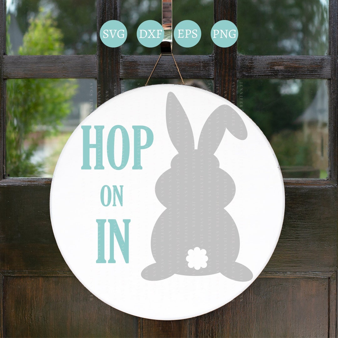Hop on in Digital Design-easter Cut Files-svg-png - Etsy