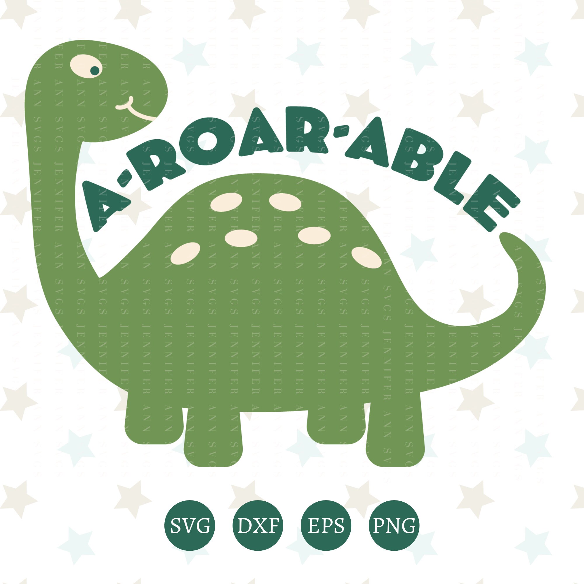 Svg-dinosaur Digital Cut File Dino Cut File for Kids Shirts Dino PNG ...